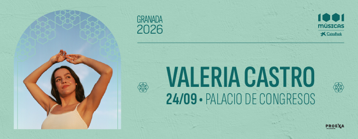Entradas para Valeria Castro - 1001 Músicas CaixaBank - Redentradas